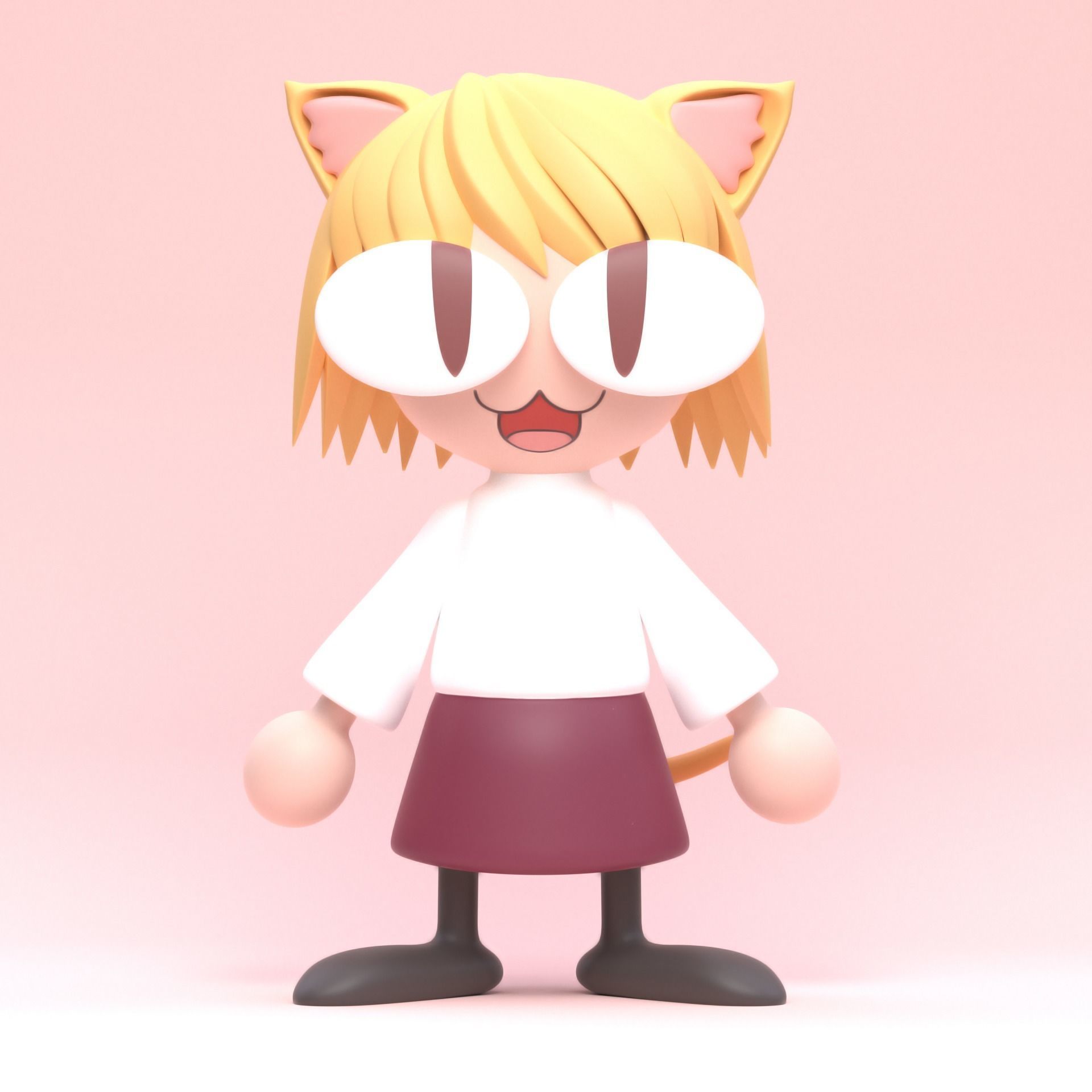 NECO-ARC 3D model rigged | CGTrader