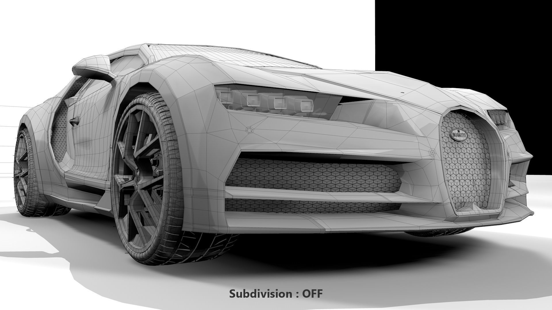 Bugatti Chiron Sport 2021 Blue Premium 3D model animated | CGTrader
