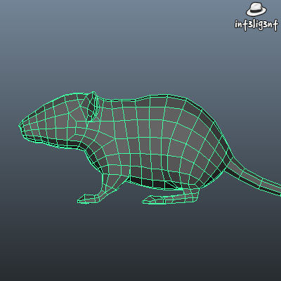 3D model Low Poly Mouse VR / AR / low-poly | CGTrader