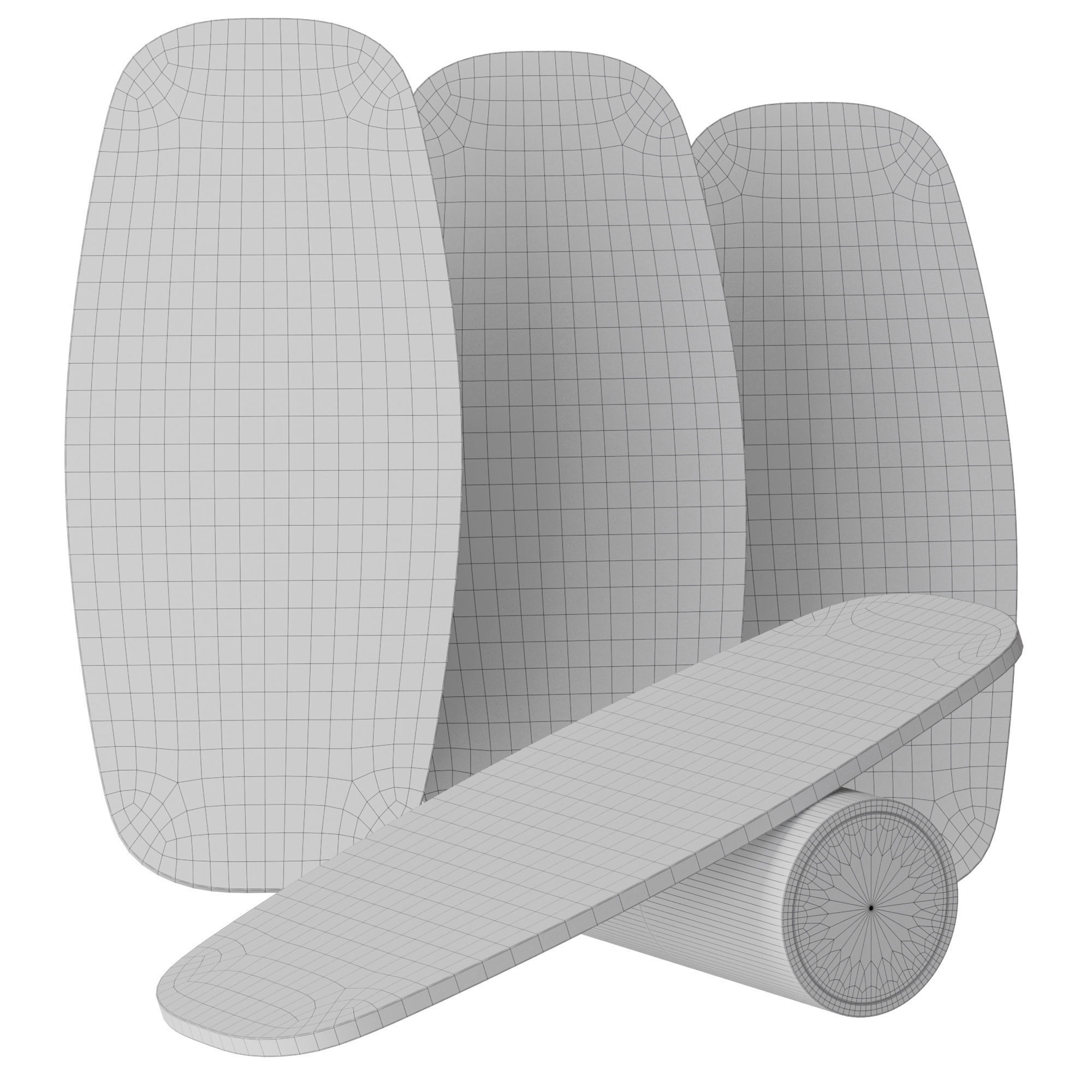 balance board 3D model | CGTrader