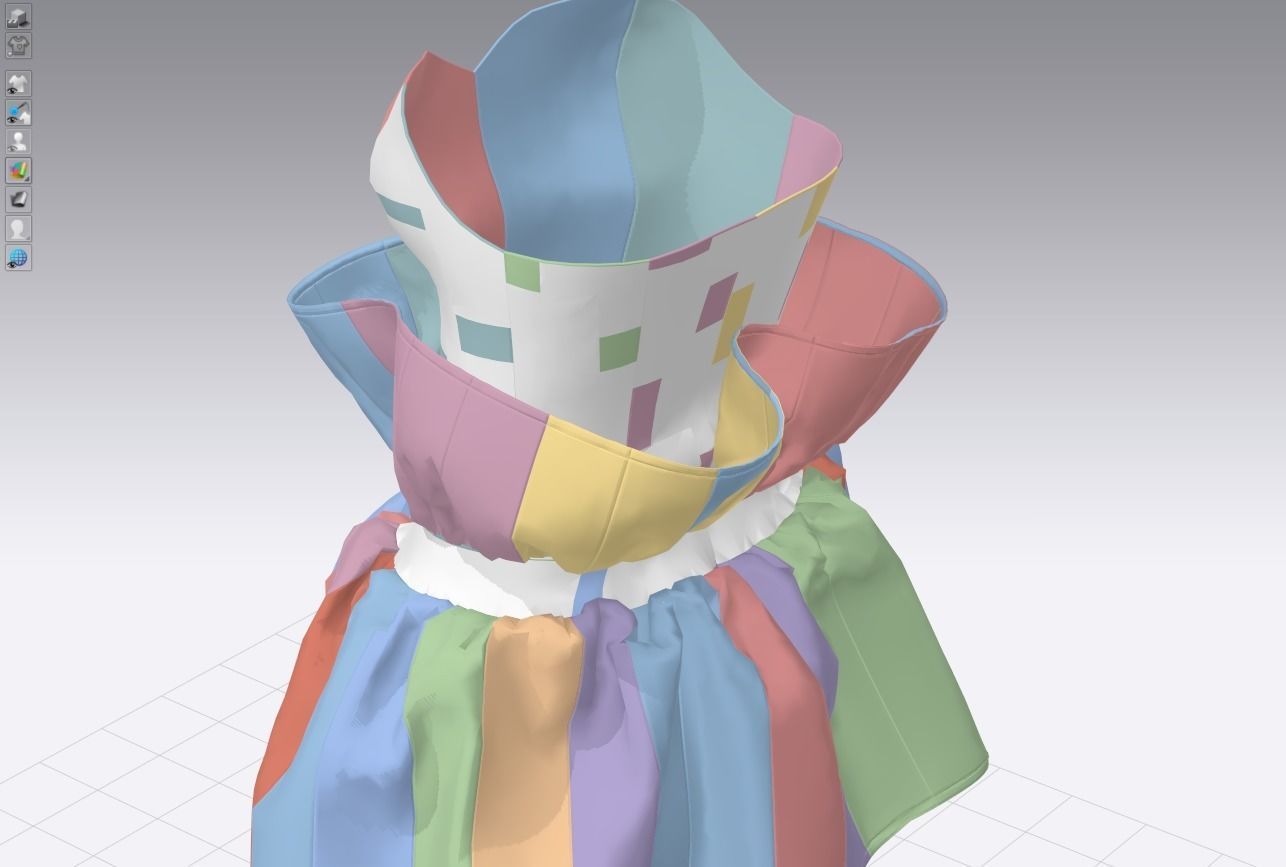 Womens black jumpsuit with an Arabic sadu print 3D model | CGTrader