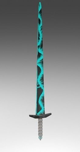 Frost-sword sword free VR / AR / low-poly 3D model | CGTrader