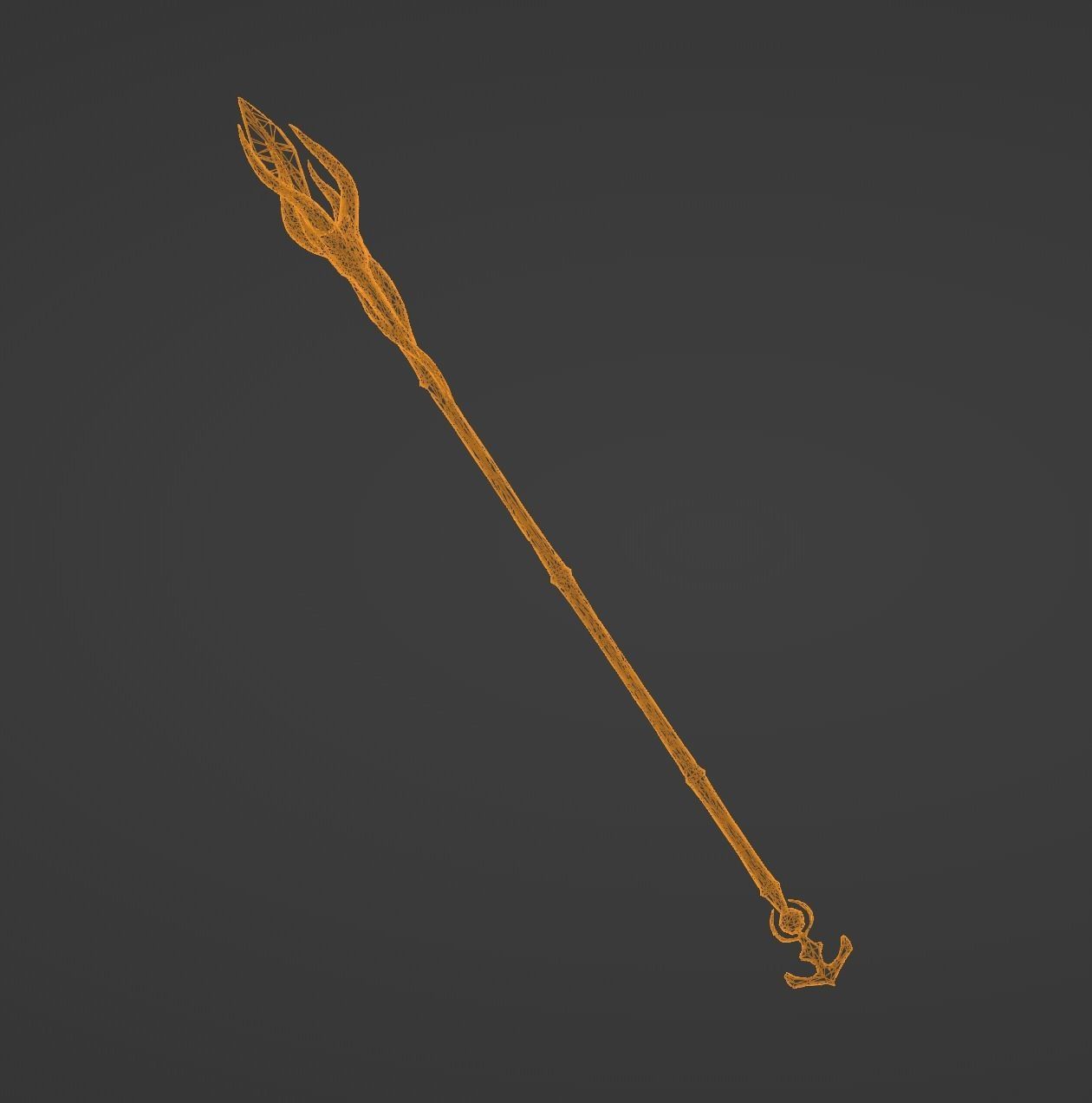 Magic wand free VR / AR / low-poly 3D model | CGTrader