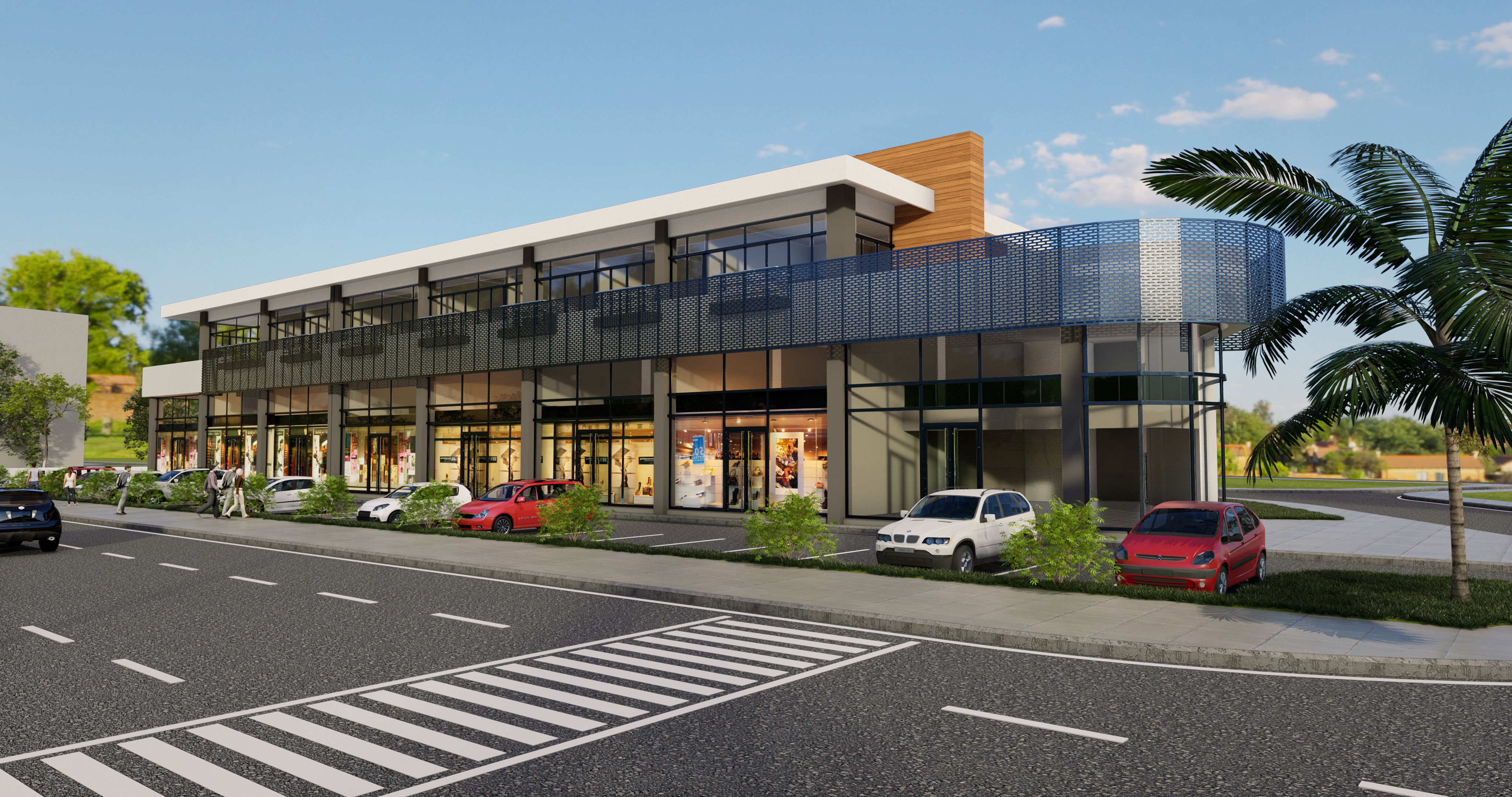 Commercial Office Building V1 3D model | CGTrader