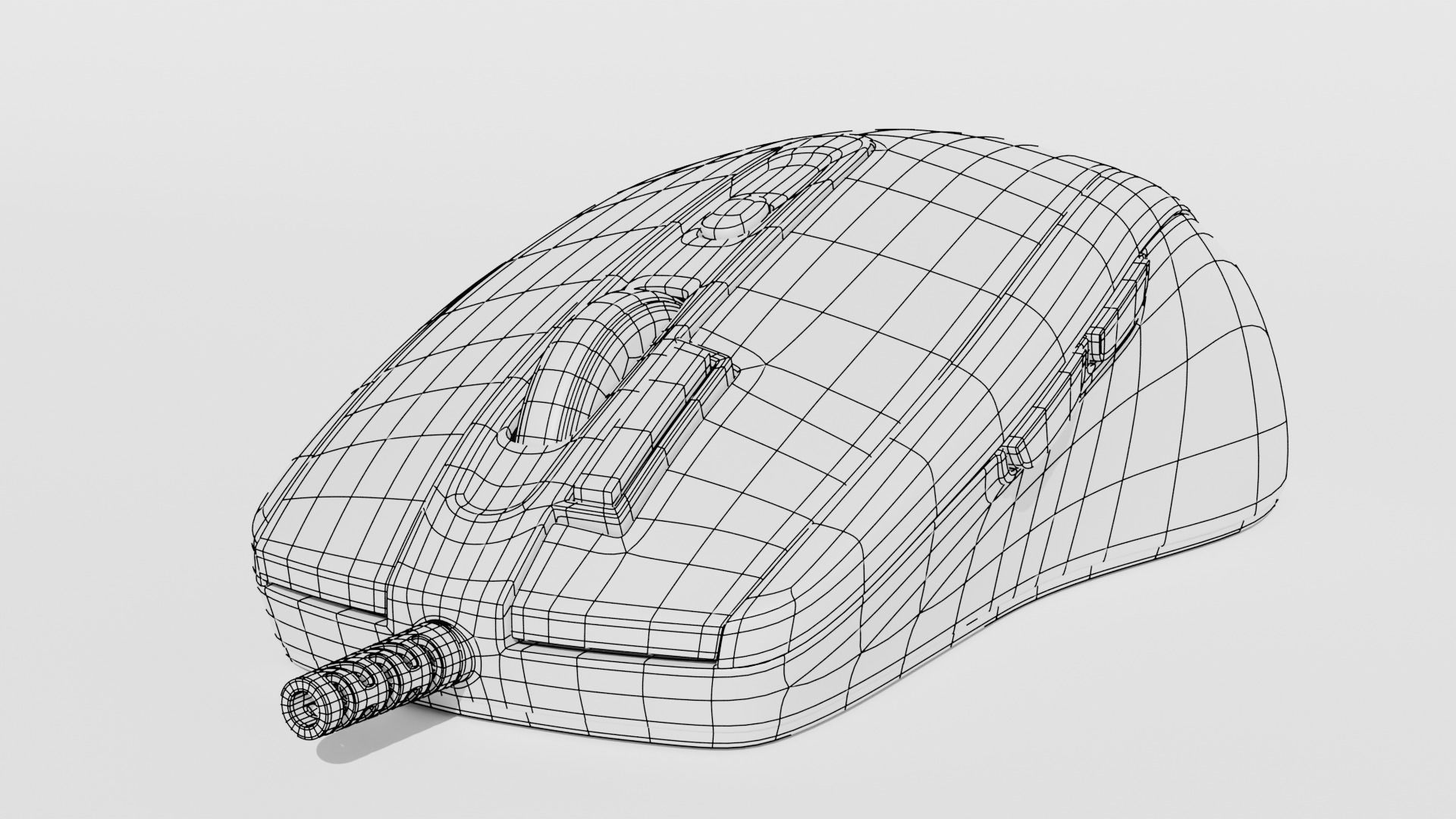 A4Tech X7 gaming mouse 3D model | CGTrader