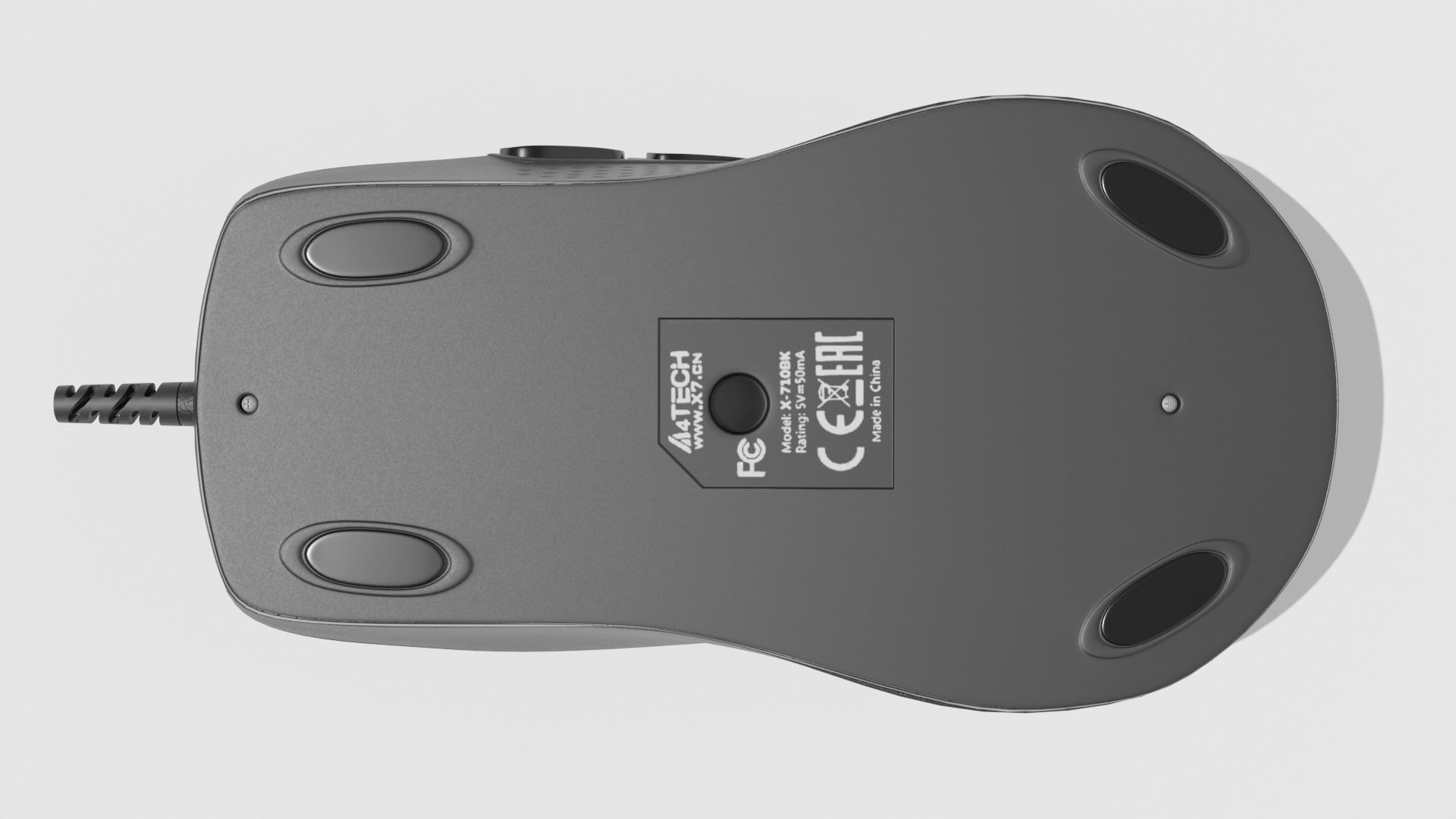 A4Tech X7 gaming mouse 3D model | CGTrader
