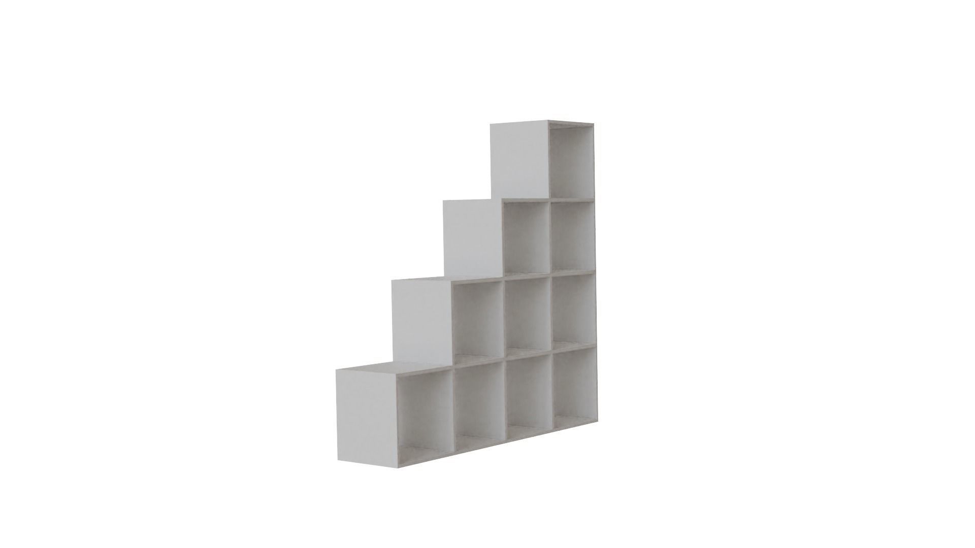 Step Shelves free 3D model | CGTrader