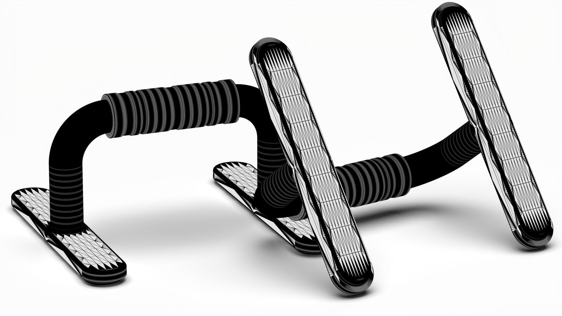 Pushup Bar 3D model | CGTrader