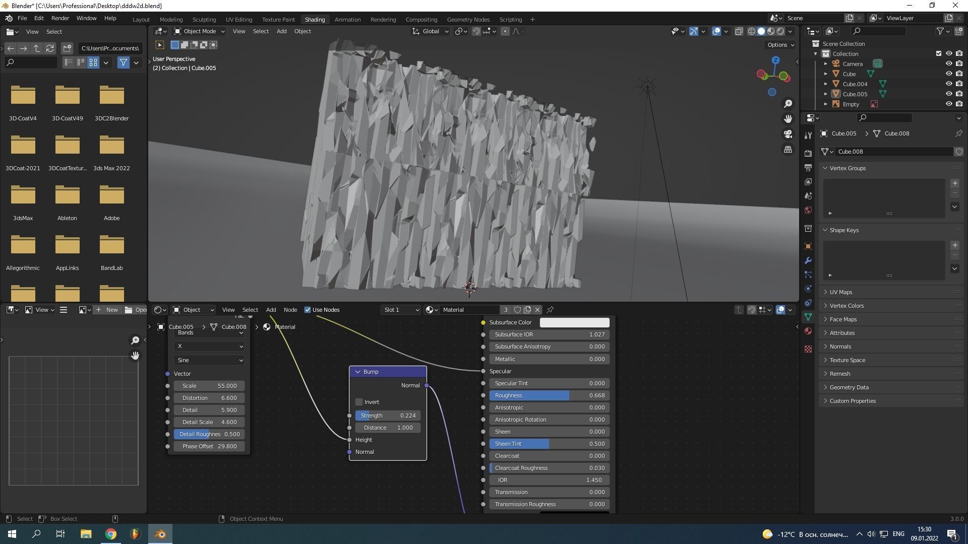 Abstract Wall free 3D model | CGTrader
