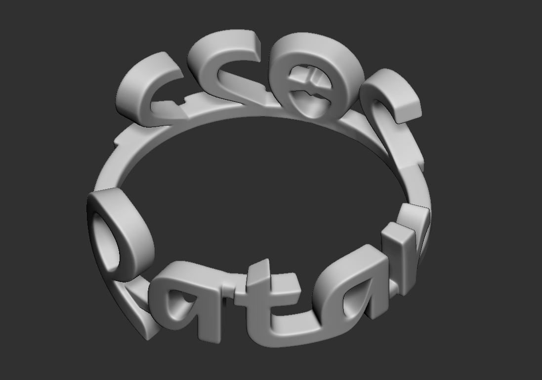 Qatar 2022 Ring 3D model 3D printable | CGTrader