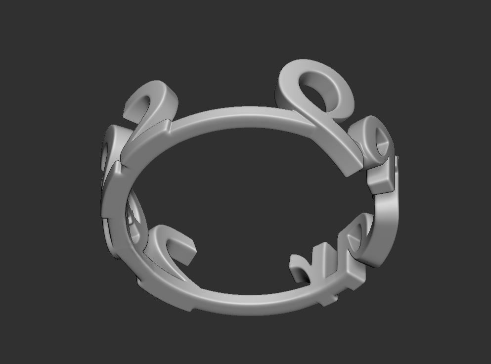 Qatar 2022 Ring 3D model 3D printable | CGTrader