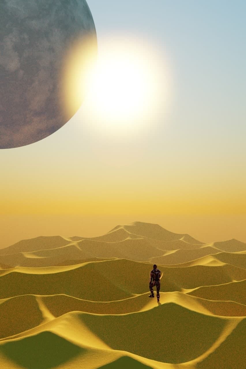 Desert Environment 3D model 3D printable | CGTrader