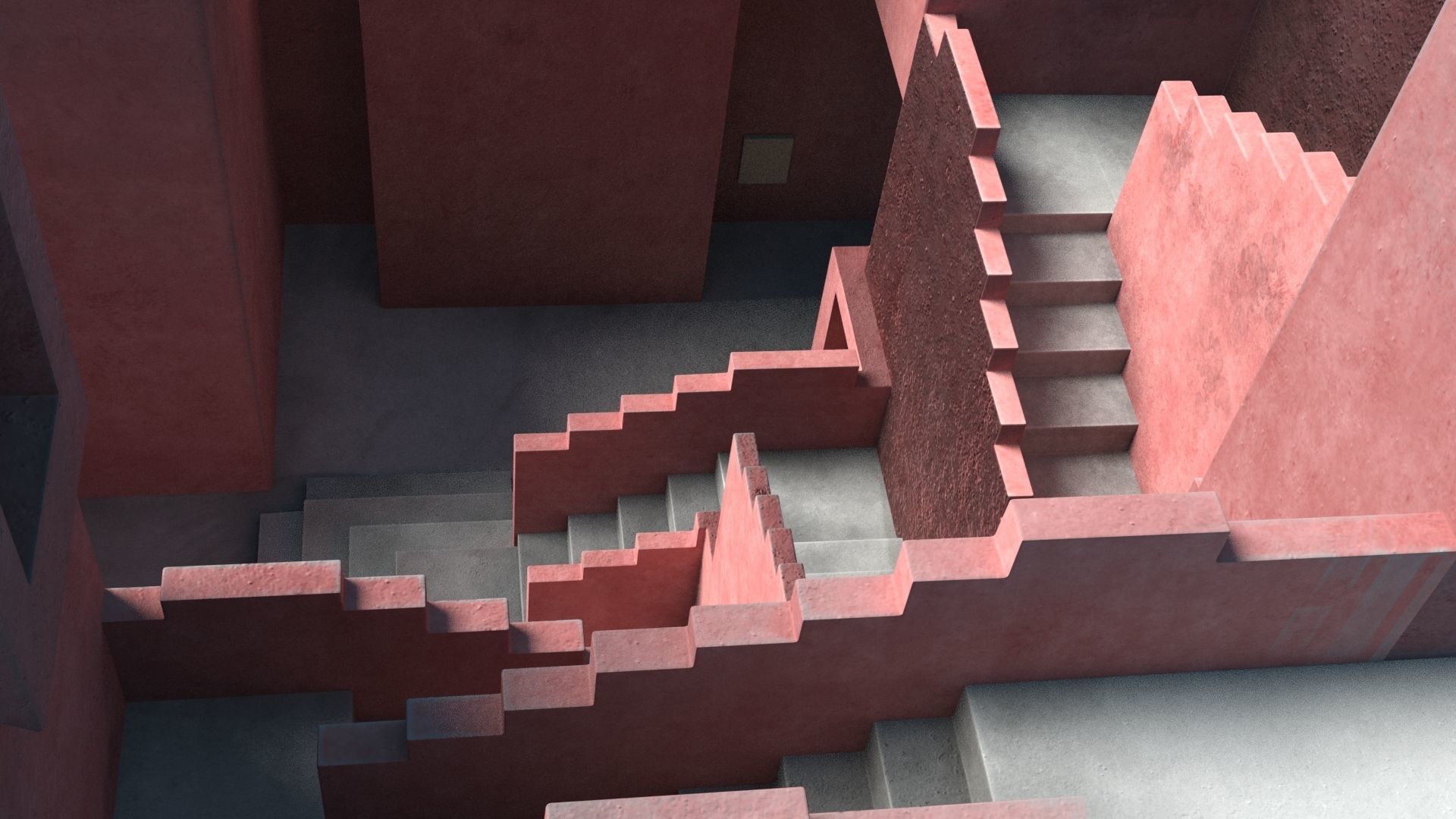 Squid Game Maze 3D model | CGTrader