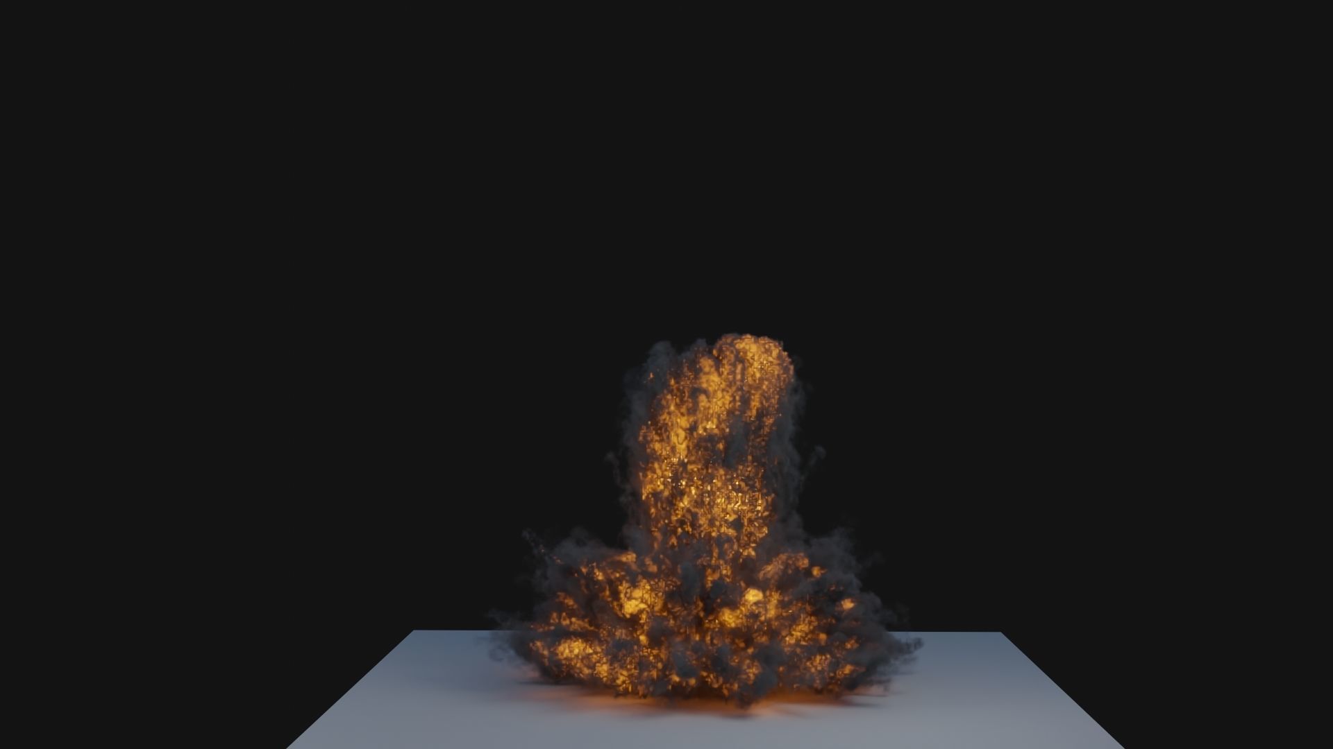 Volumetric Explosion Asset Pack - 5 Simulations 3D model | CGTrader