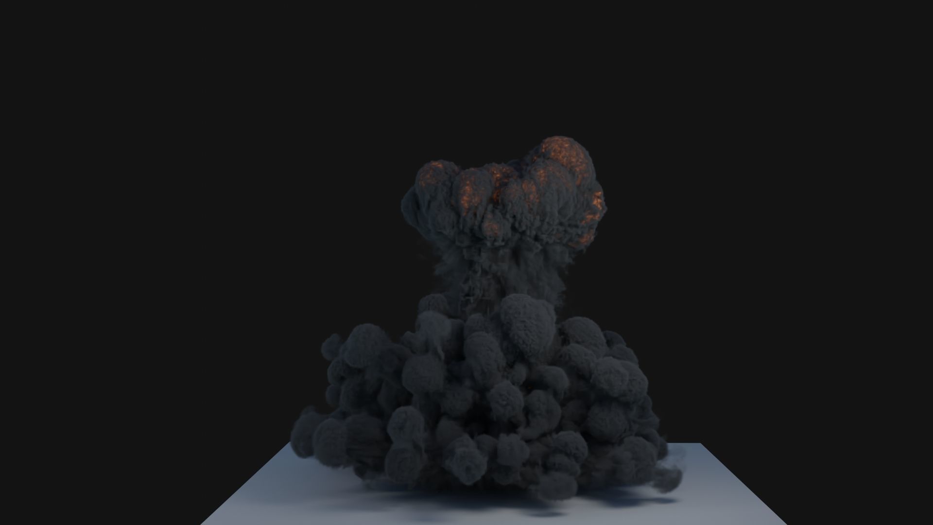 Volumetric Explosion Asset Pack - 5 Simulations 3D model | CGTrader