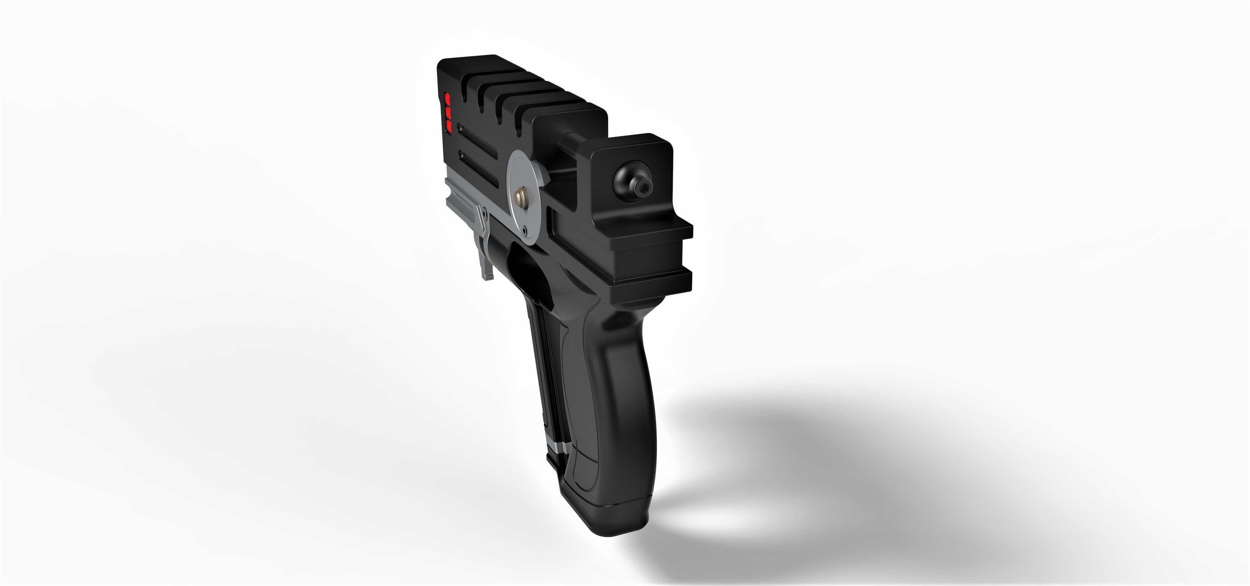 Blaster of Korben Dallas from movie The Fifth Element 3D model | CGTrader