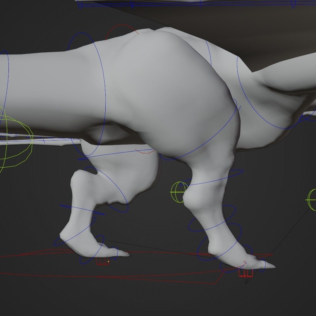 3D model Wyvern asset - rigged VR / AR / low-poly | CGTrader