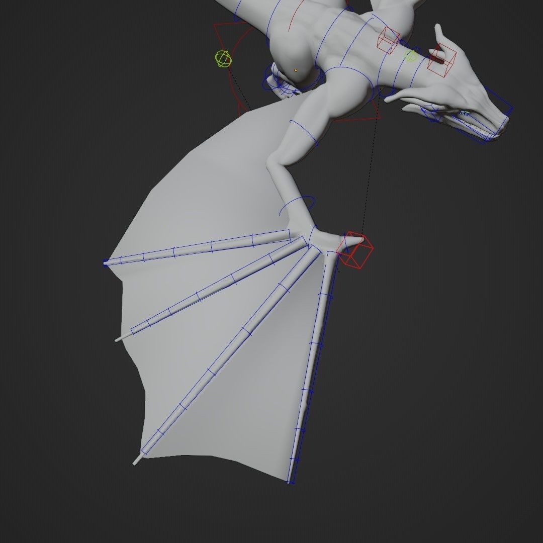 3D model Wyvern asset - rigged VR / AR / low-poly | CGTrader