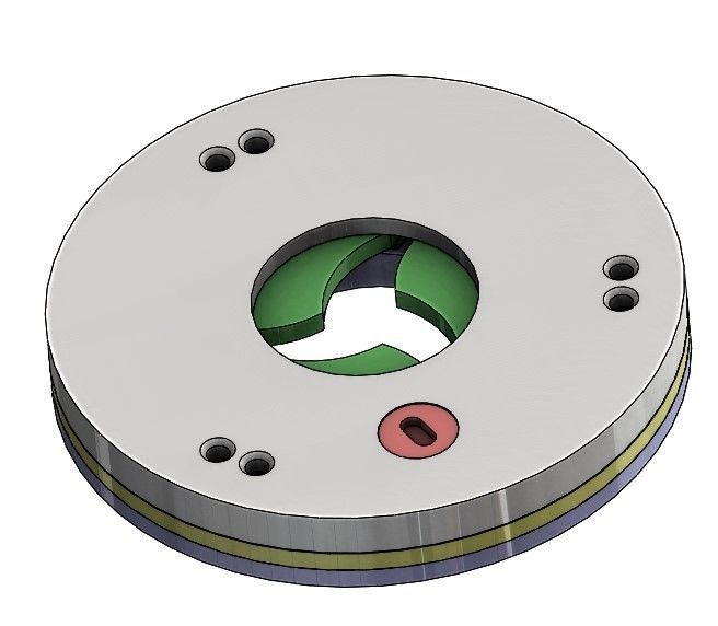 3DP3BLROD20A Iris mechanism mechanical shutter diy craft 3D model 3D printable | CGTrader