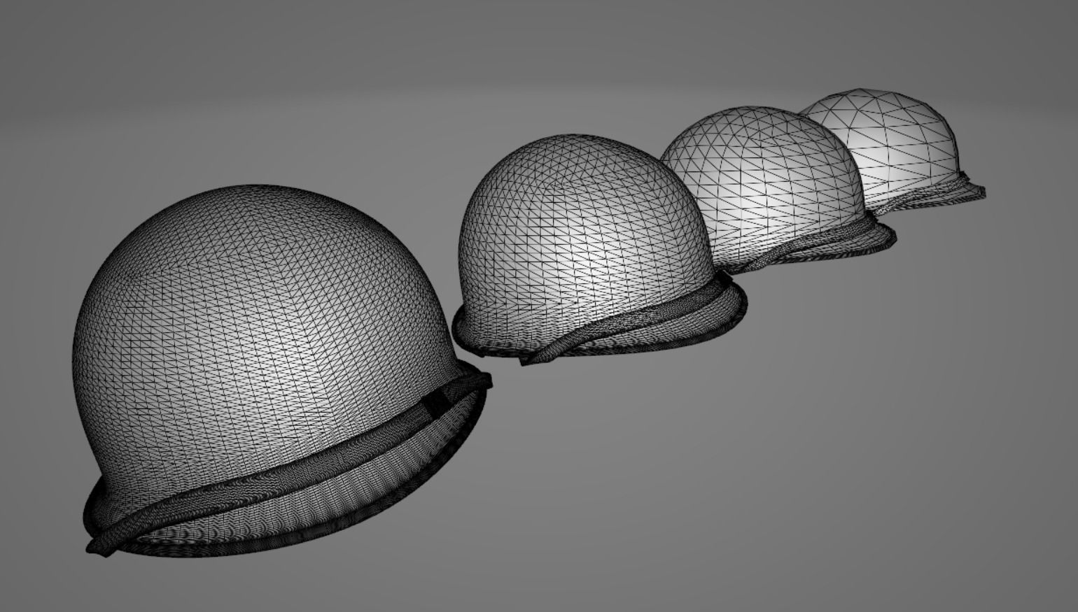 3D model Accurate M1 Army Helmet 3D Model VR / AR / low-poly | CGTrader