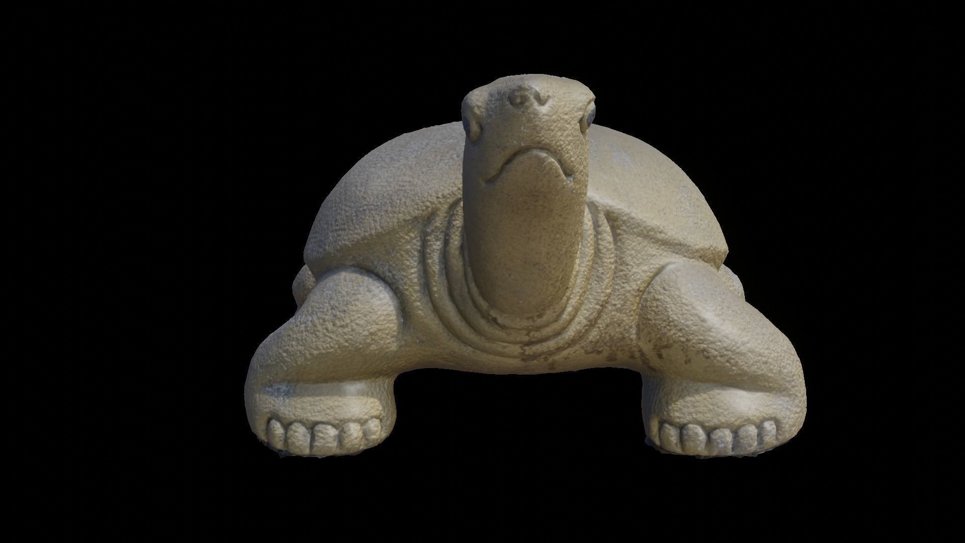 Korean style turtle statue 3D model | CGTrader