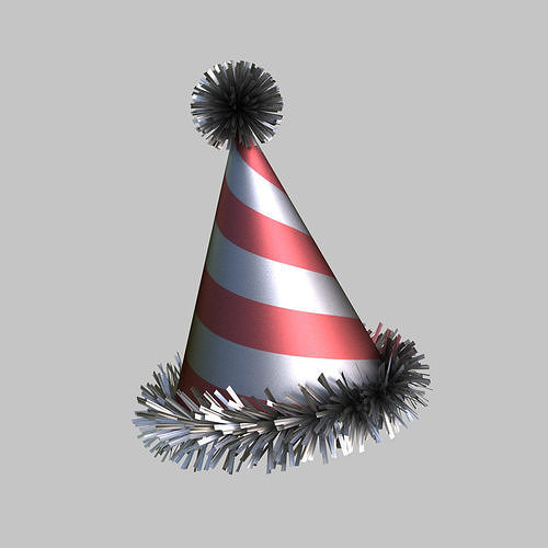 Party hat 3D model | CGTrader