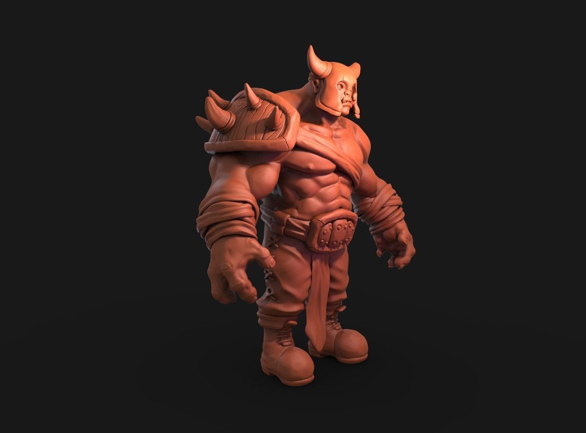 orc character free 3D model | CGTrader