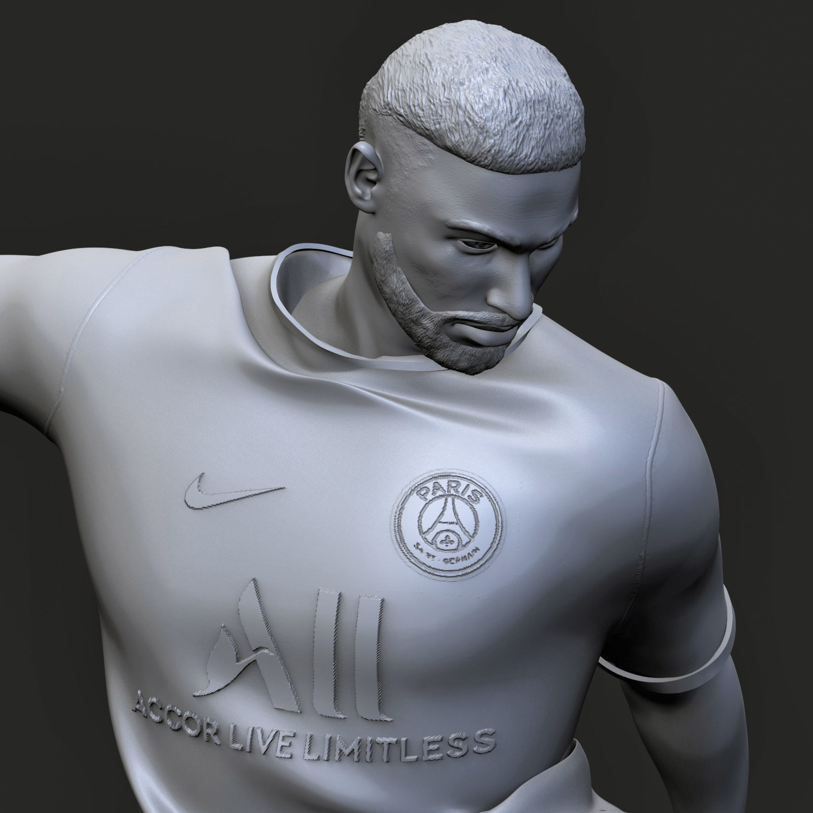 Neymar JR 3D Printable 3s 3D model 3D printable | CGTrader