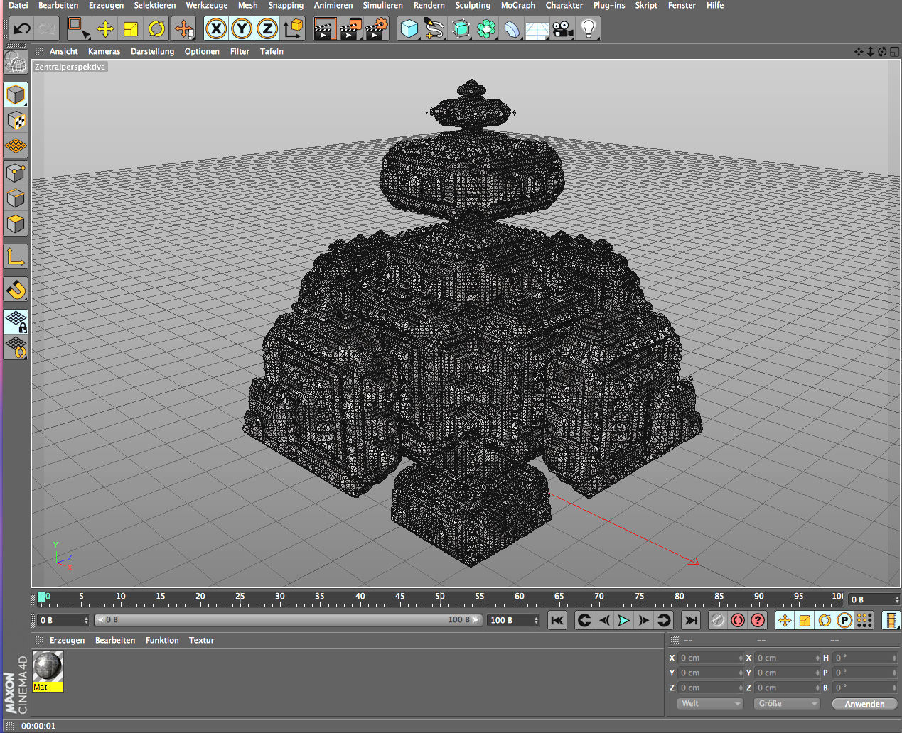 Prehistoric alien mothership free 3D model | CGTrader