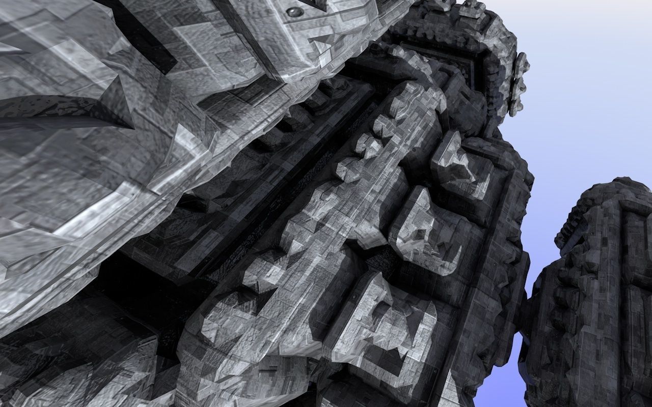 Prehistoric alien mothership free 3D model | CGTrader