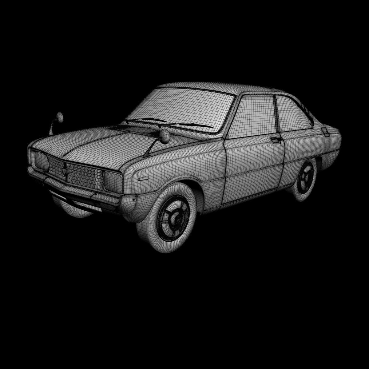 Mazda R100 3D model | CGTrader