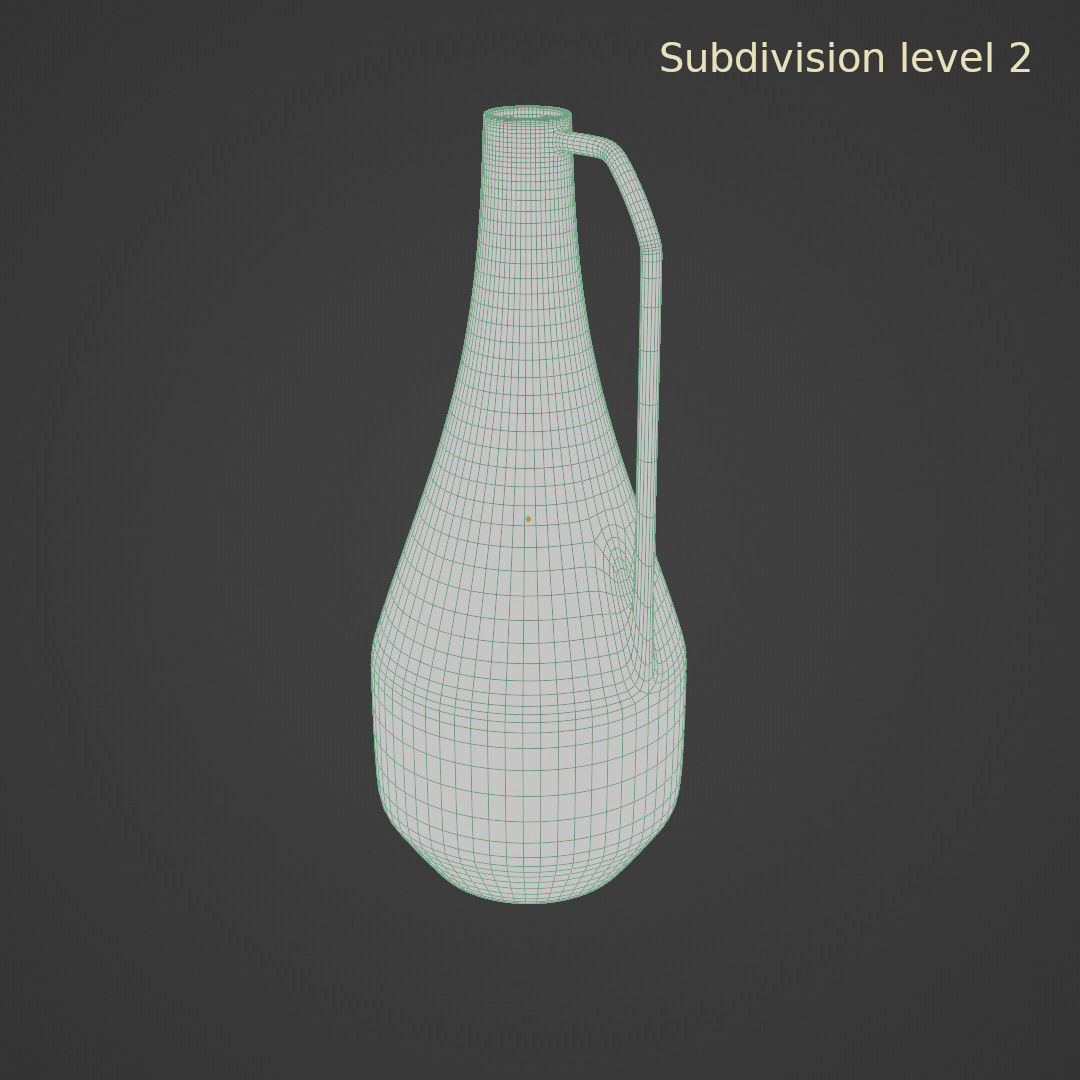 3D model Water Jug low poly 3D model VR / AR / low-poly | CGTrader