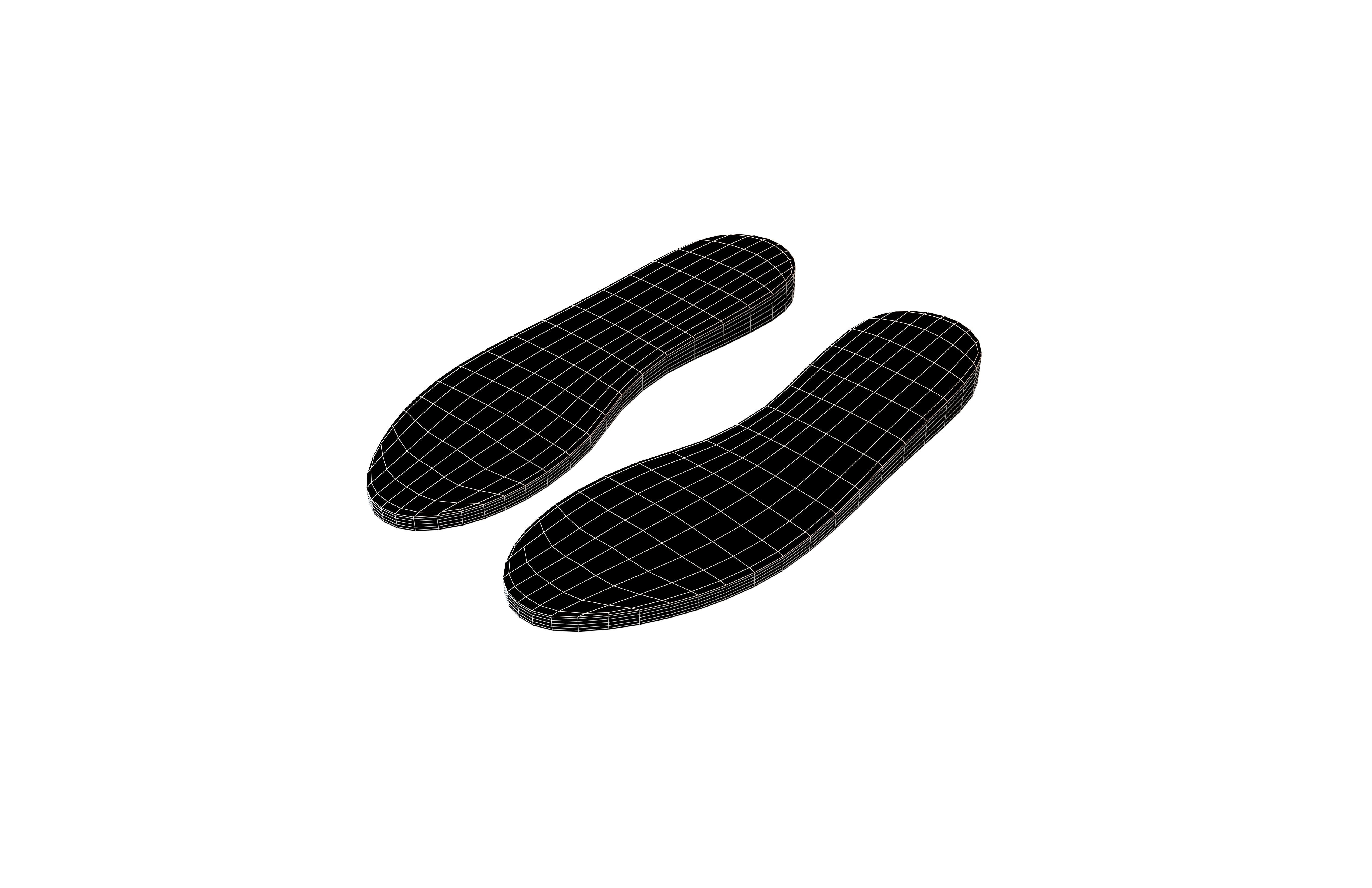 3D model Insole v1 001 VR / AR / low-poly | CGTrader