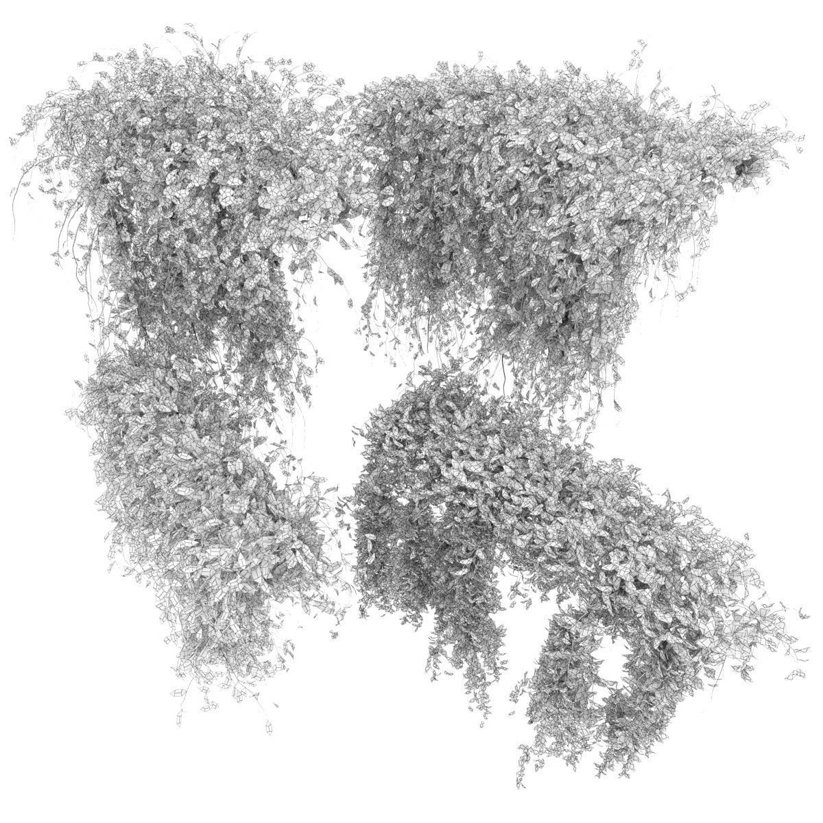 Collection plant vol 293 - fitowall - leaf - ivy 3D model | CGTrader