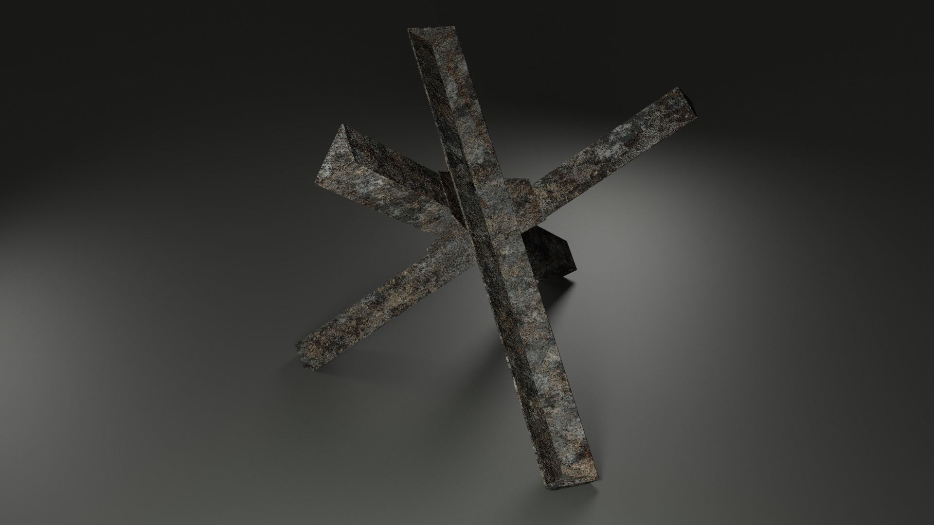 3D model WW2 Hedgehog 3D PBR VR / AR / low-poly | CGTrader