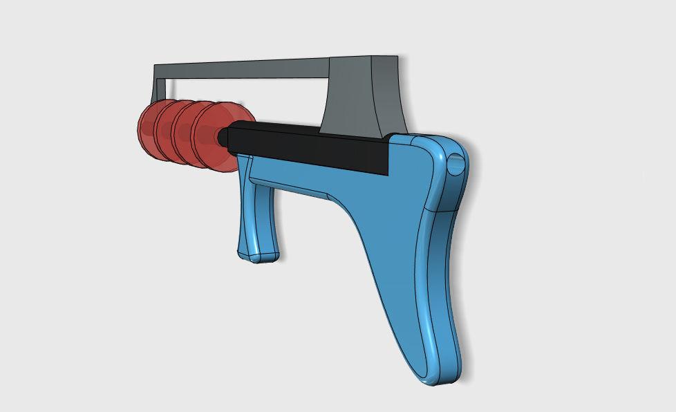 1966 Batman Freeze Gun 1-6th Scale 3D model | CGTrader