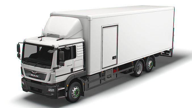 MAN TGM Box Rigid 2019 3D model | CGTrader