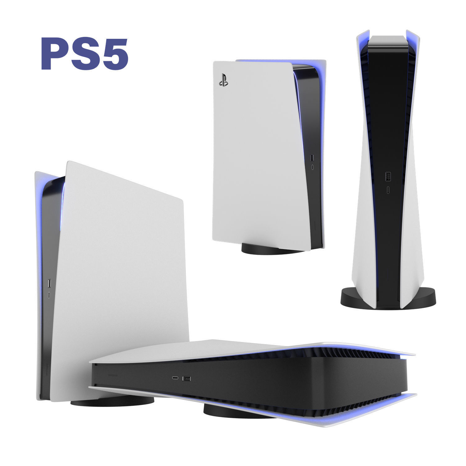 PS5 PlayStation 5 3D model | CGTrader