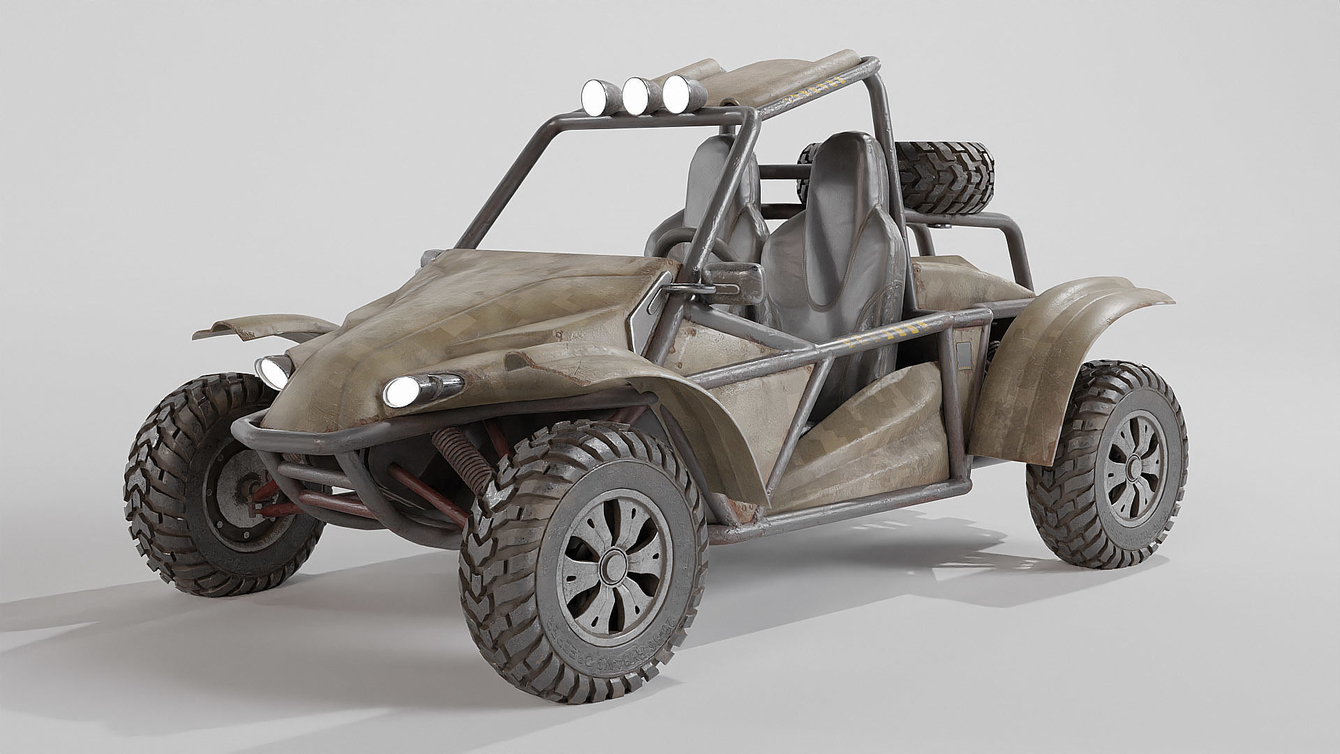 3D model Sand Buggy vehicle for games VR / AR / low-poly | CGTrader