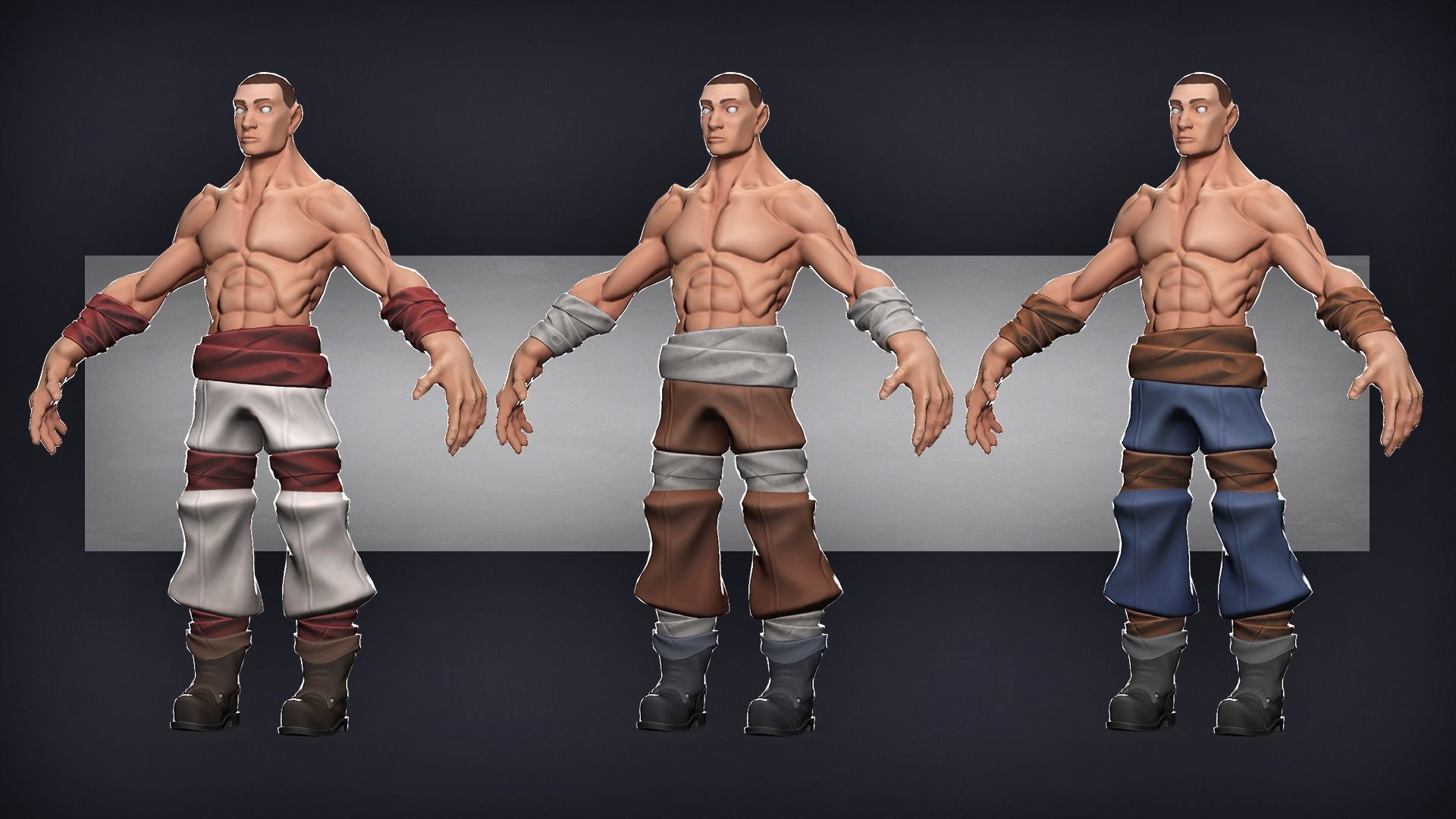 3D model Golden Light - Assassin VR / AR / low-poly rigged | CGTrader