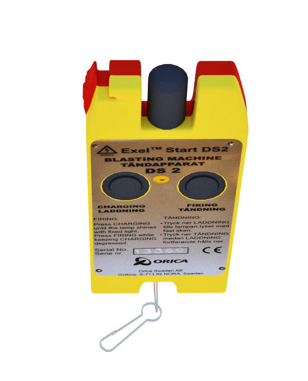 NONEL DS 2 blasting machine 3D Model 3D model | CGTrader