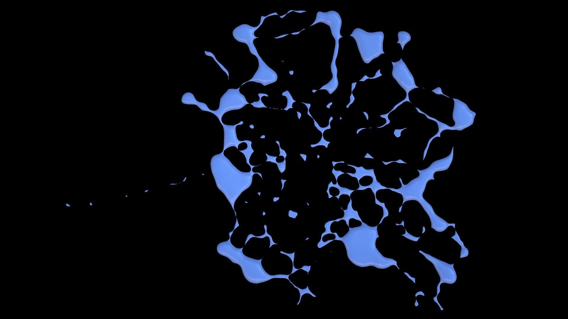 Acid Splash 3D model | CGTrader