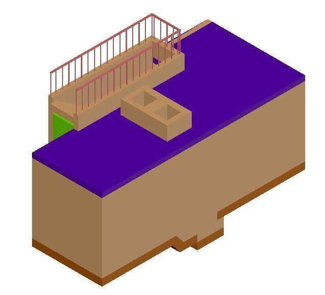 Underground fire water tank in Revit free 3D model | CGTrader