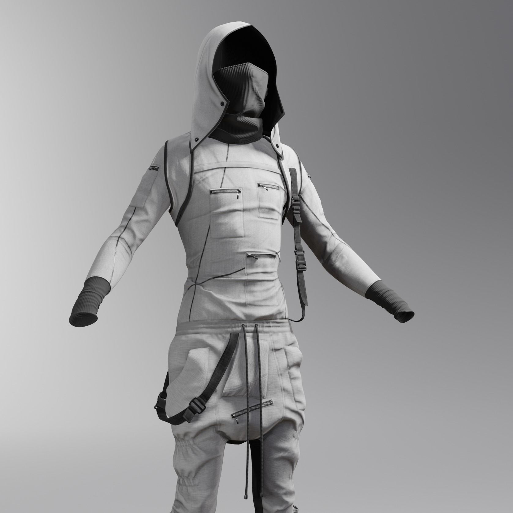 3D model Clothes outfit 3D model VR / AR / low-poly | CGTrader