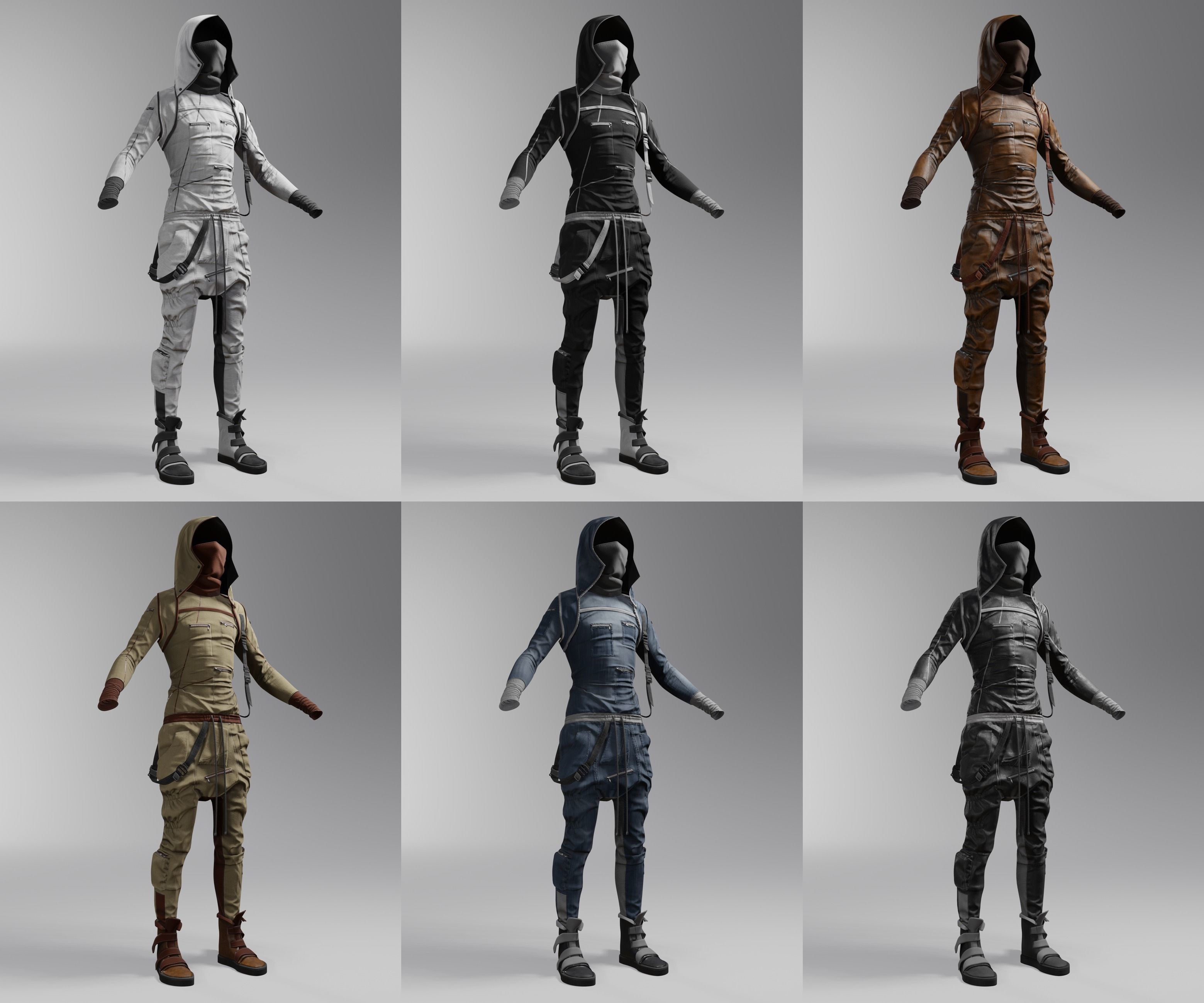 3D model Clothes outfit 3D model VR / AR / low-poly | CGTrader