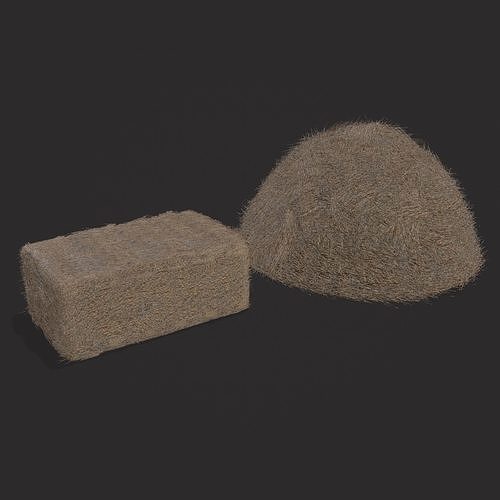 3D model Hay Bales VR / AR / low-poly | CGTrader