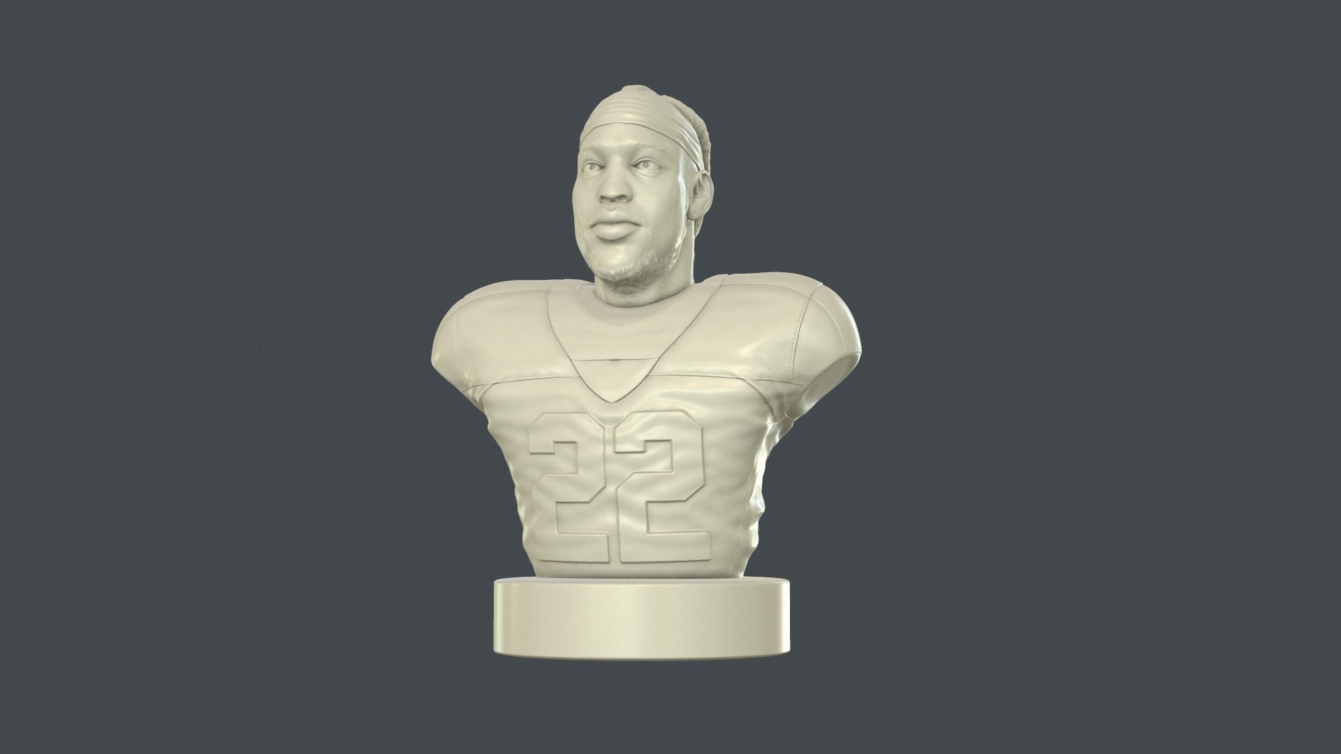 Derrick Henry 3D model 3D printable | CGTrader