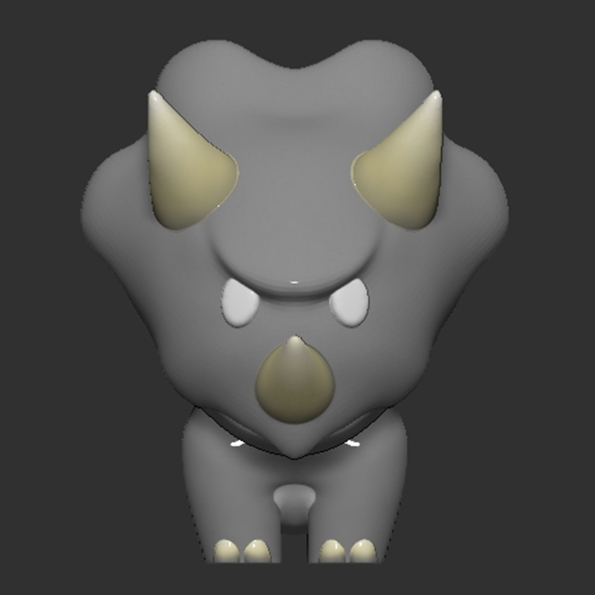 Reznor Mario Boss Closed Mouth 3D model 3D printable | CGTrader