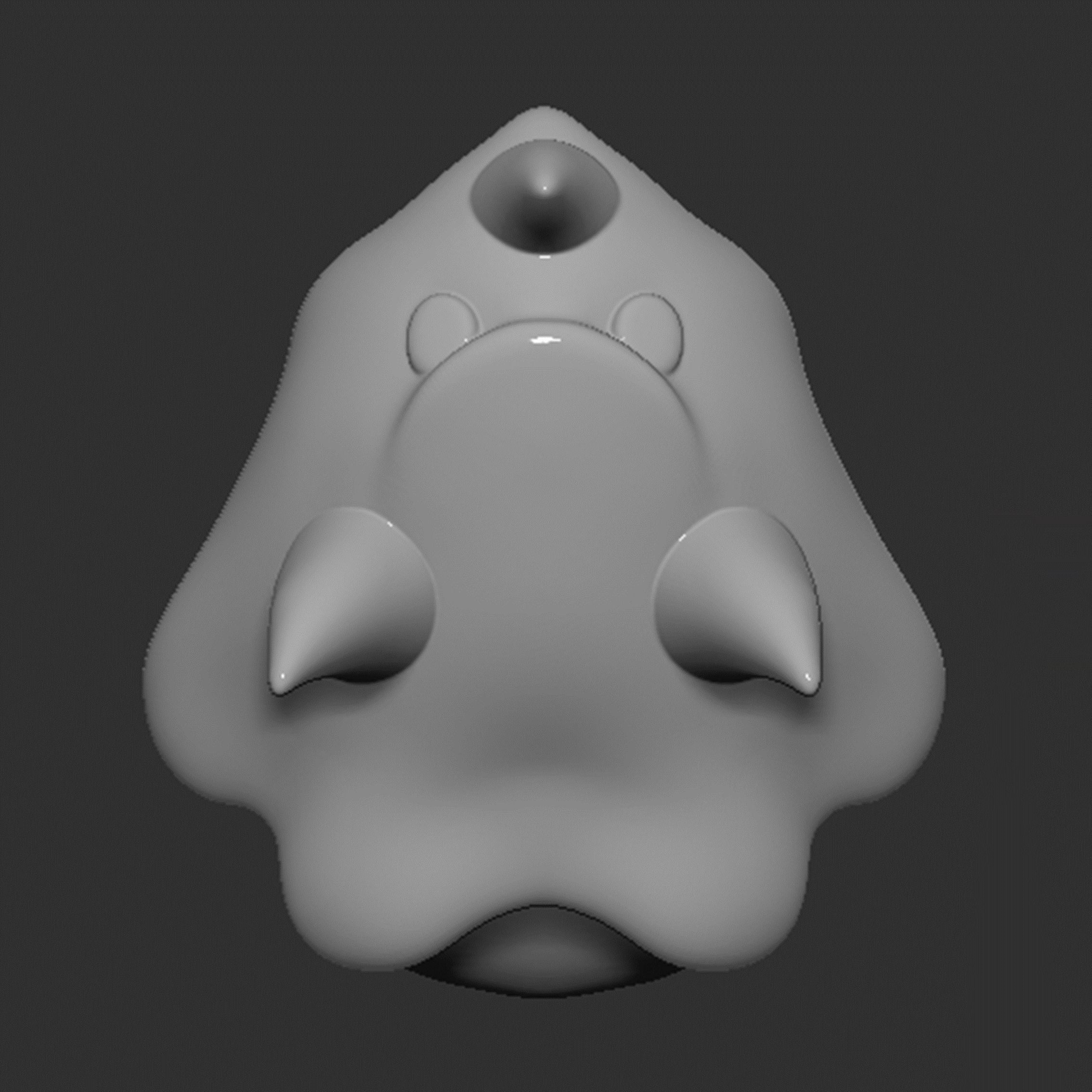 Reznor Mario Boss Open Mouth 3D model 3D printable | CGTrader