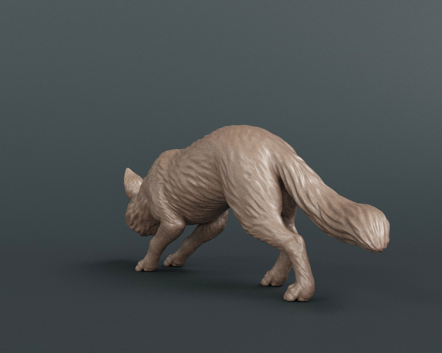 Fox Vulpes 3D model 3D printable | CGTrader